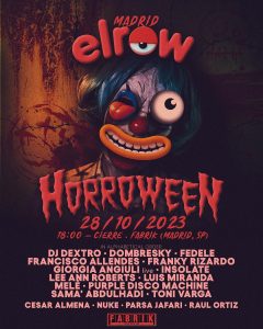 Fabrik presenta elrow Halloween 2023: Cartel, entradas y noticias - All ...